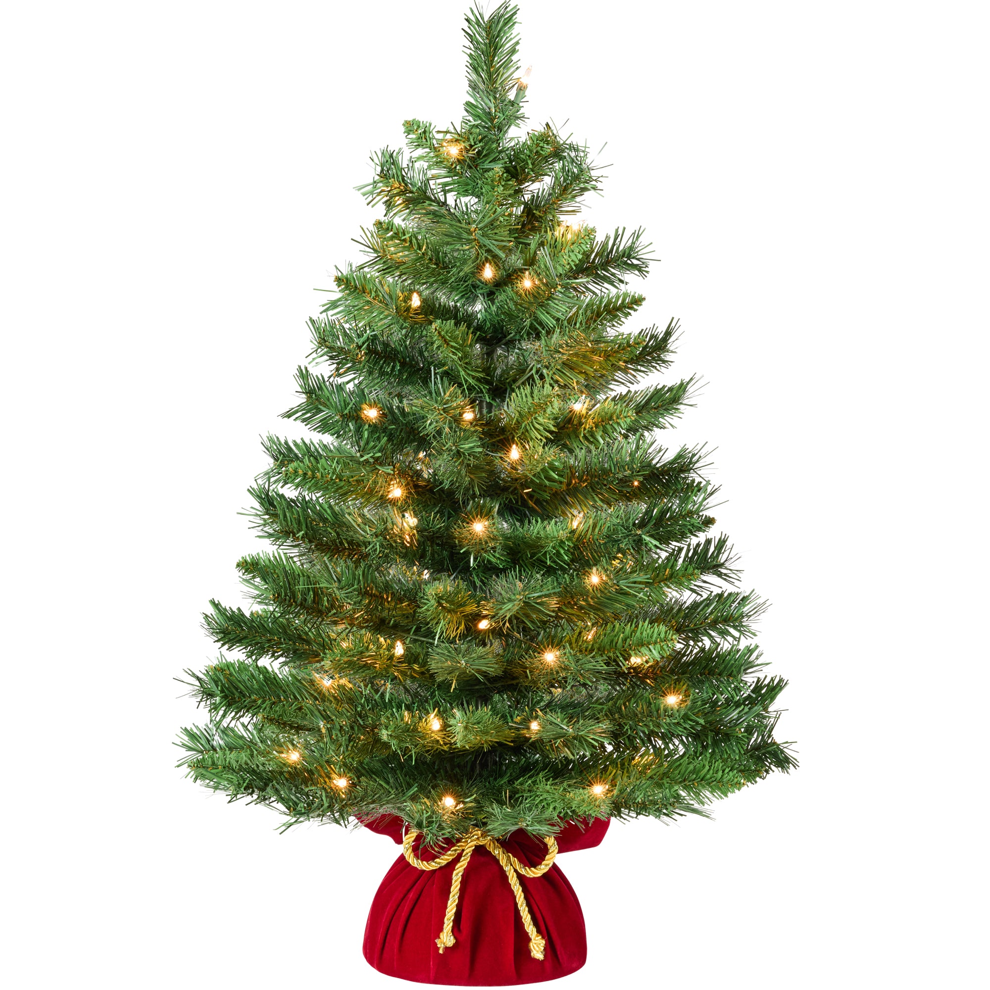 Pre Lit Tabletop Christmas Trees