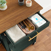 Rolling Kitchen Island Cart, Cabinet W/ Drawer, Sliding Tray, Outlet ...