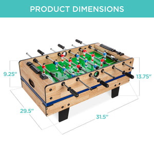 4-in-1 Multi Game Table Set w/ Air Hockey, Table Tennis, Billiards, Fo ...